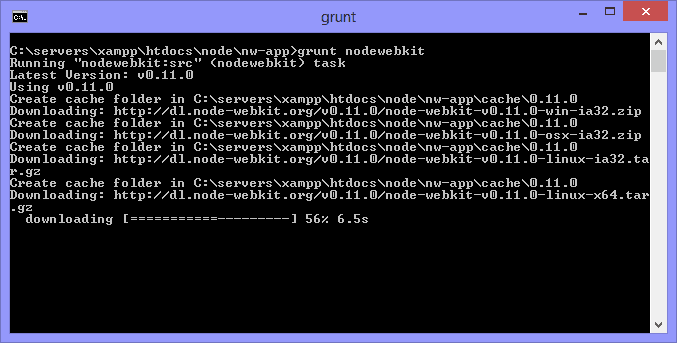 Построение node-webkit приложения. Введение